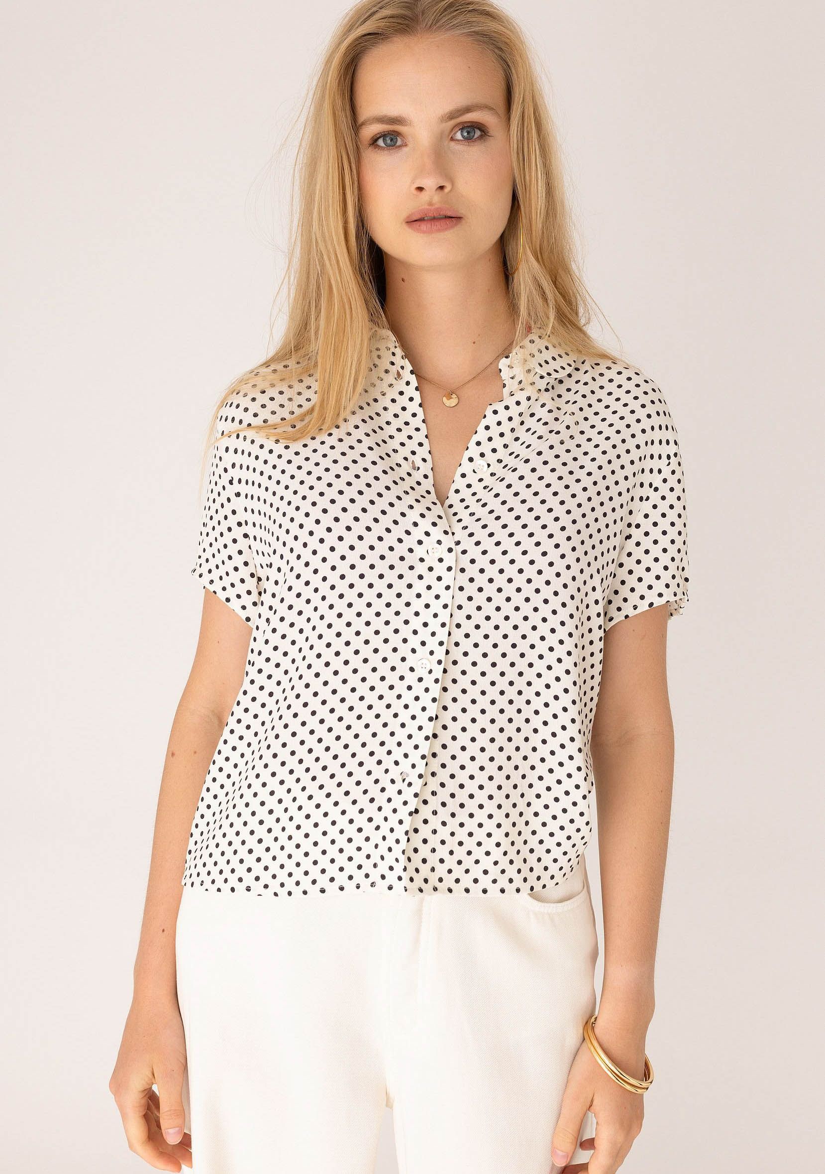 ANNA BLUE BLOUSE | L | 325305-2104-L | Rinsma Modeplein
