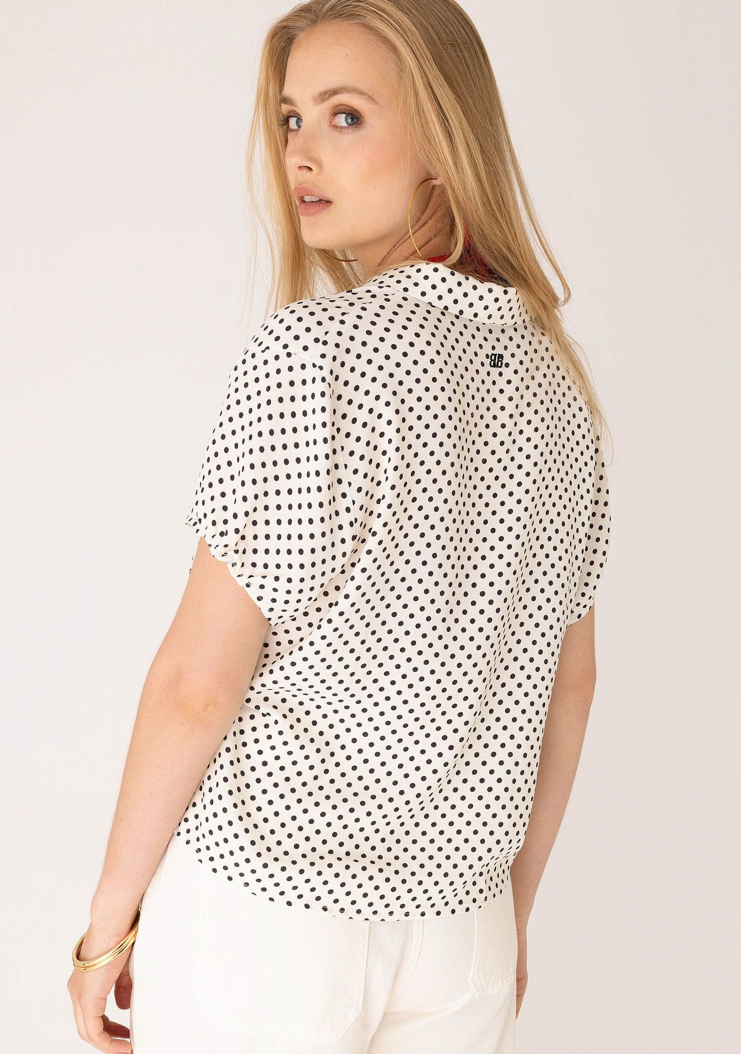 ANNA BLUE BLOUSE | L | 325305-2104-L | Rinsma Modeplein